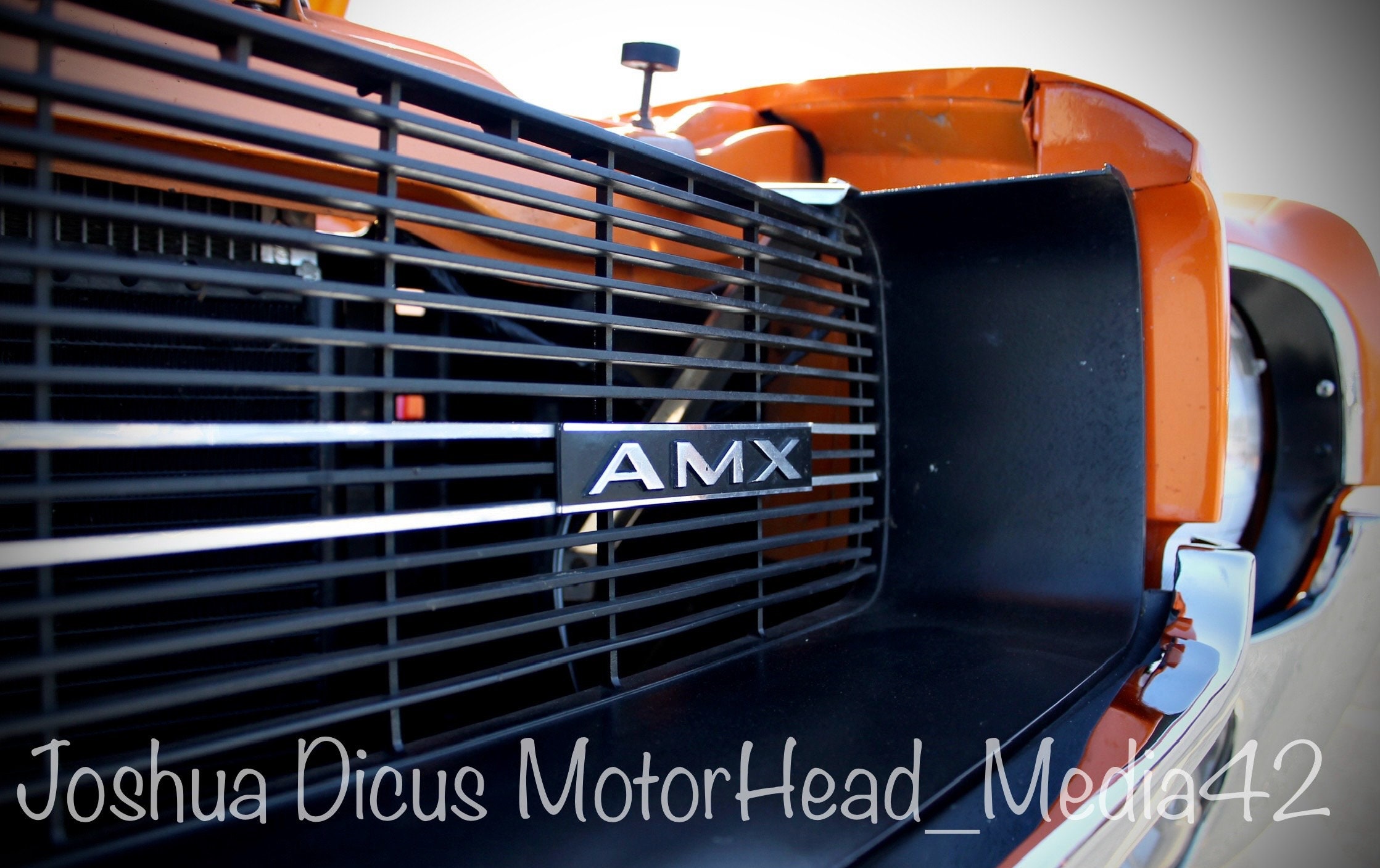 Classic AMC AMX Front Grille and Badge Digital Download Photography - Etsy