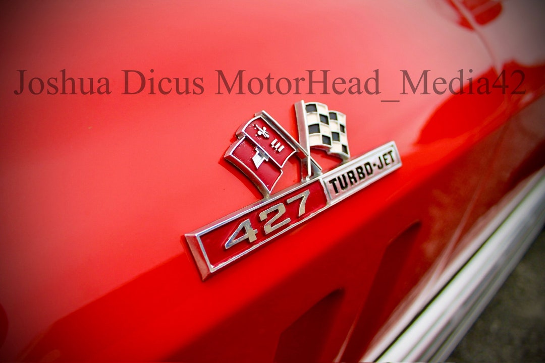 Chevrolet Corvette Stingray 427 Turbo Jet Digital Download Photography ...