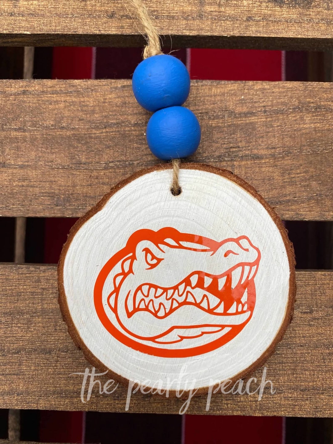 Florida Gators Beaded Christmas Ornament - Etsy