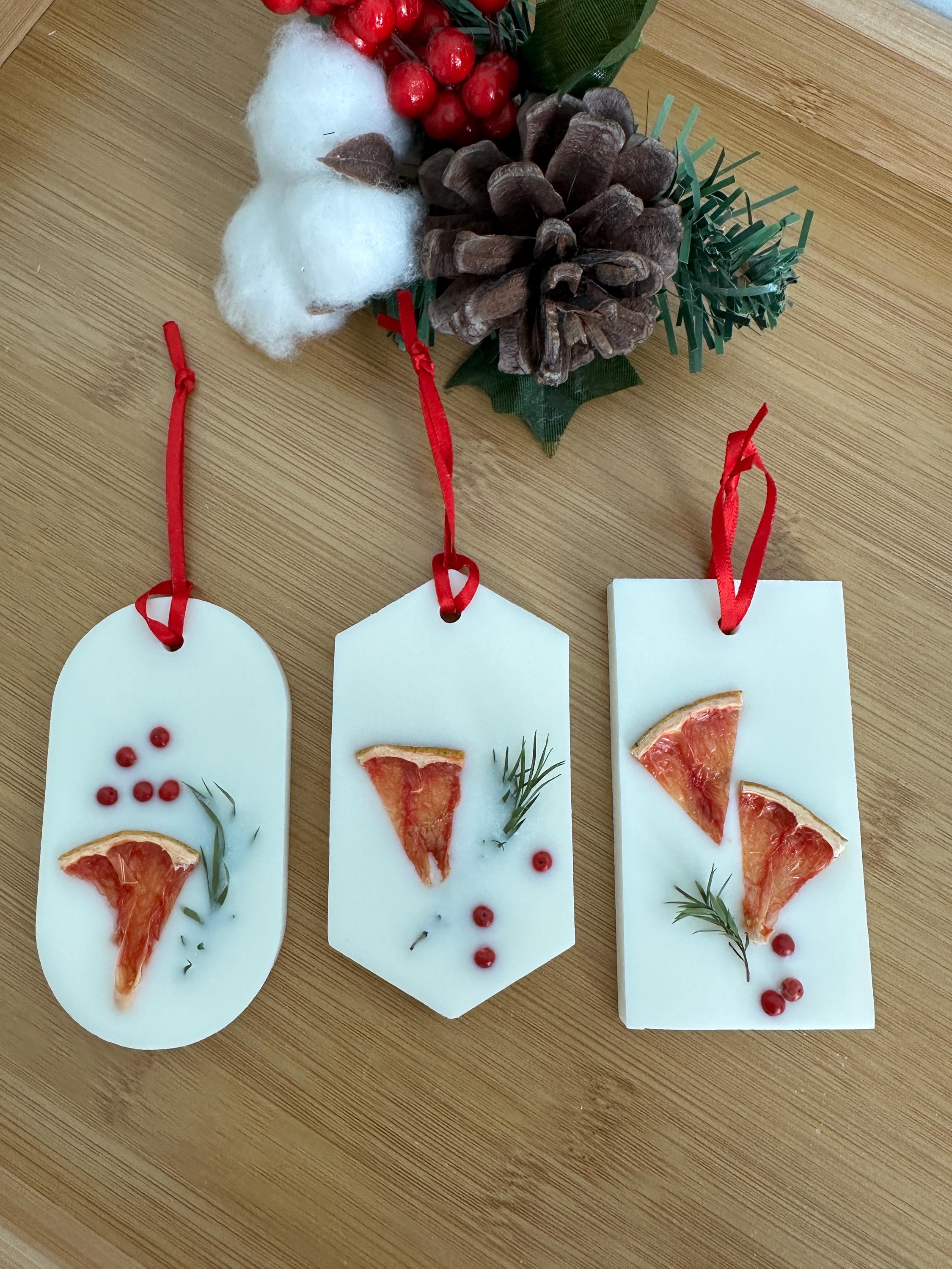 Citrus Wax Sachets With Dried Orange Rosemary, Christmas Closet ...