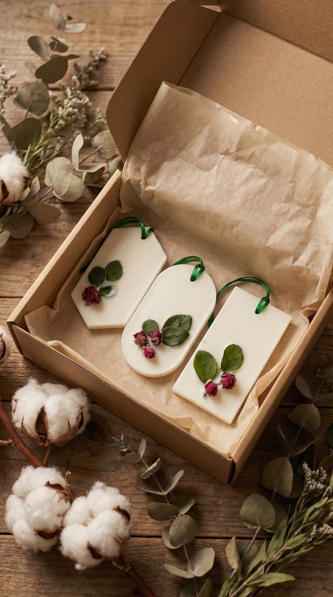 Floral Wax Sachets, Drawer & Closet Freshener, Natural Home Fragrance ...