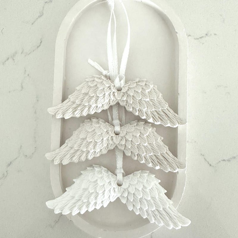 Angel Wings Ornament - Etsy