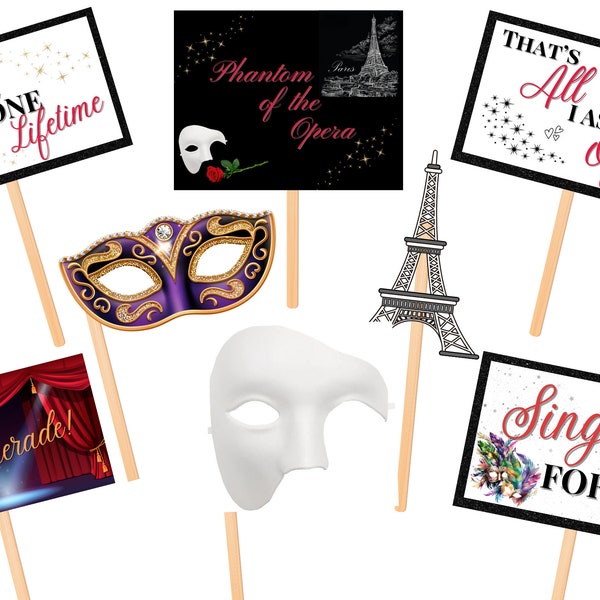 Phantom of the Opera Props - Etsy