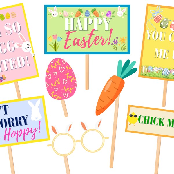 Easter Photo Booth - Etsy