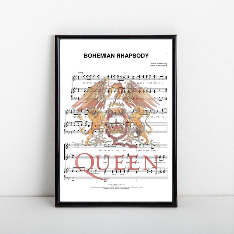 Queen Band Poster - Etsy