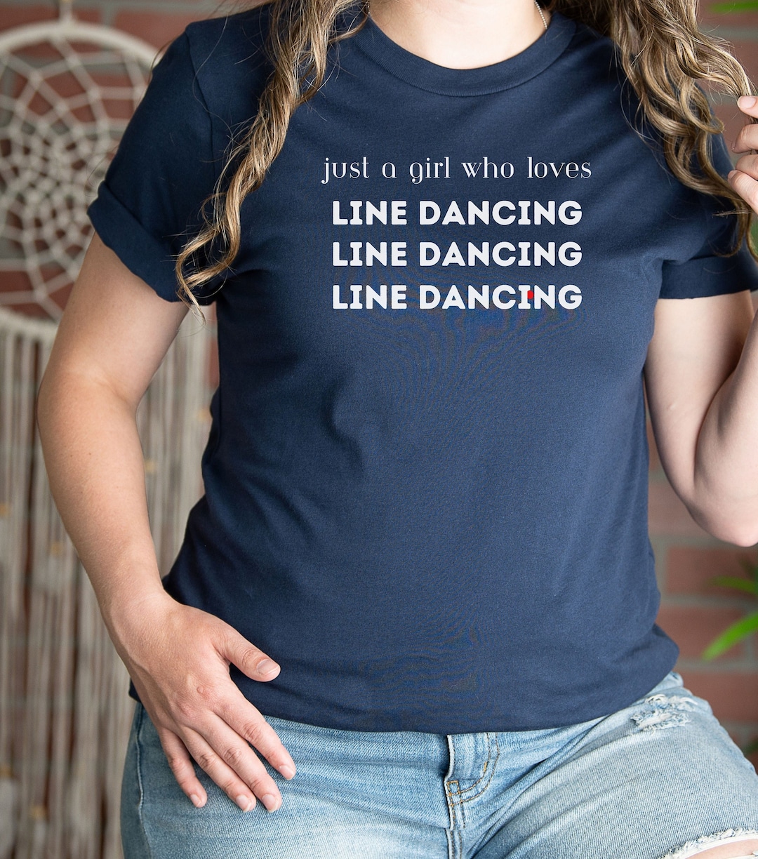 Line Dancing T-shirt, Country Dancing Gift, Woman's Tee - Etsy