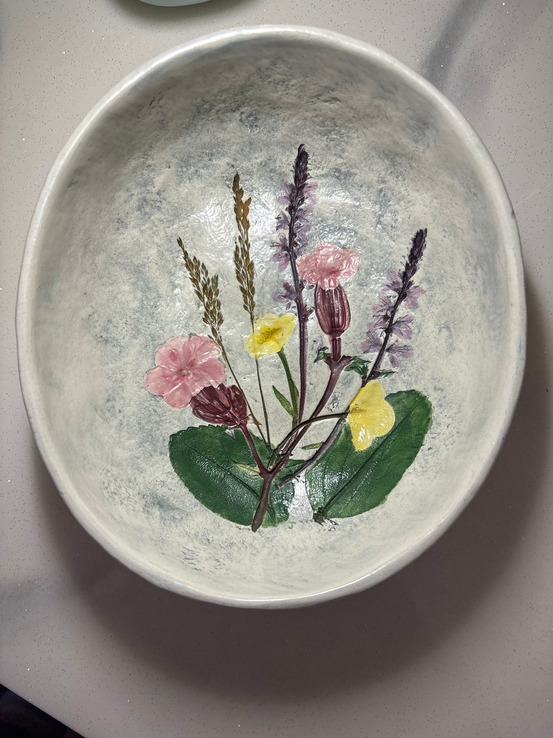 Salt Marsh Pottery Clover Speedwell Wall Hanging - Etsy