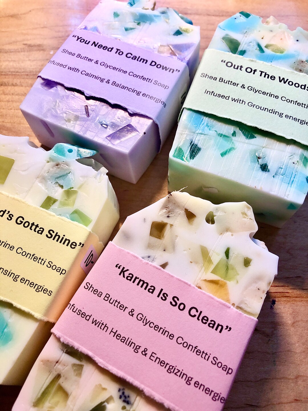 Taylor Swift Confetti Soap Crystal Energy Infused - Etsy
