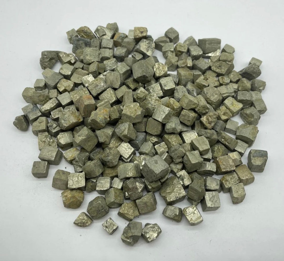 Mini Pyrite Cubes, Mini Fools Gold Cubes, Mini Pyrite, Pyrite Cubes ...