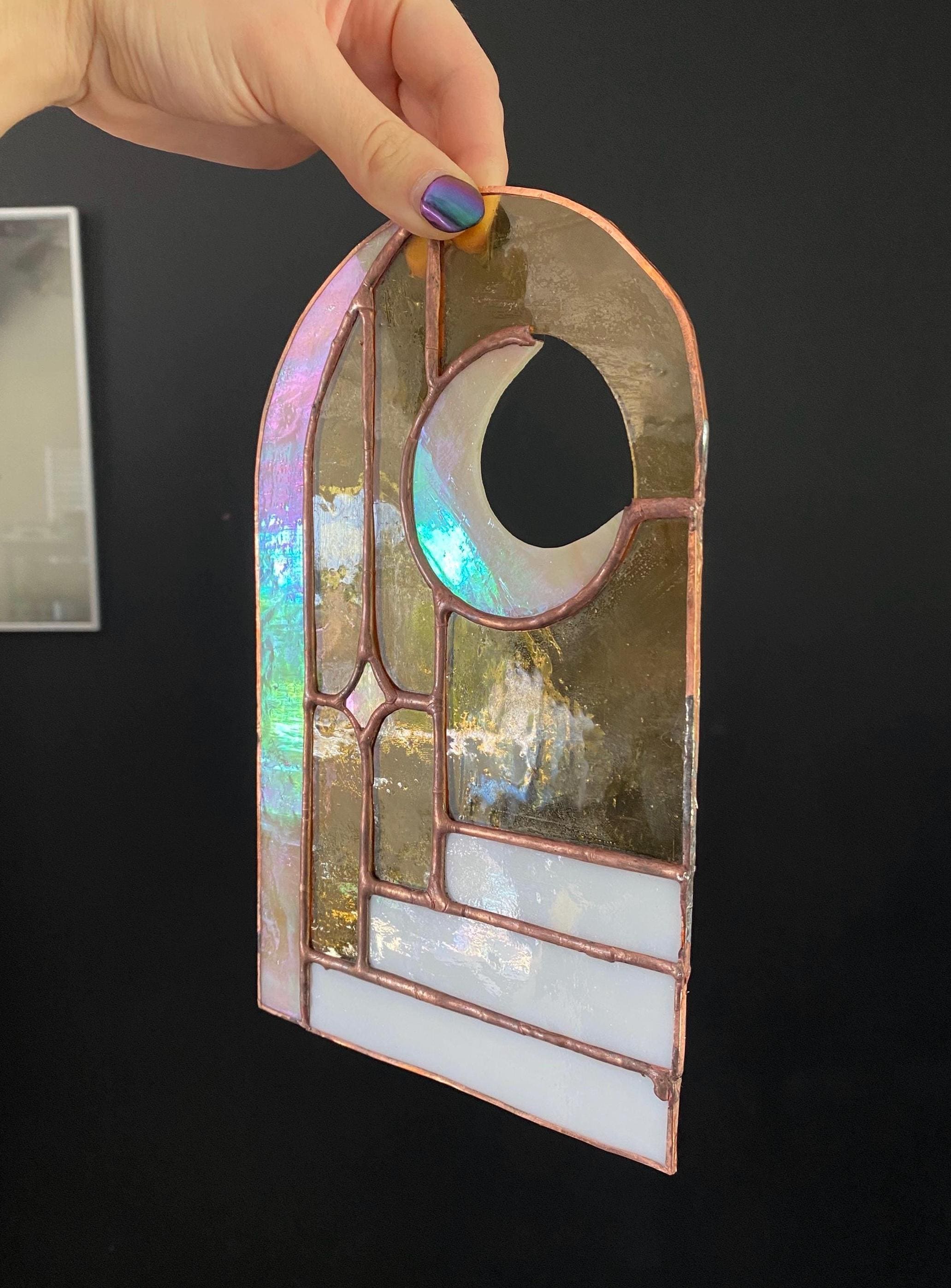 Celestial Moon Stained Glass *PATTERN* - Etsy