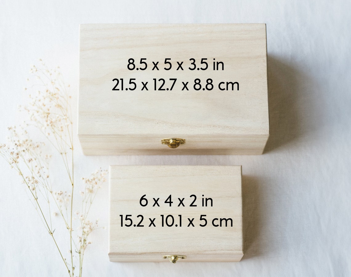 Memorial Gift Box Wooden, Custom Memory Box, Memorial Gifts, Sympathy ...