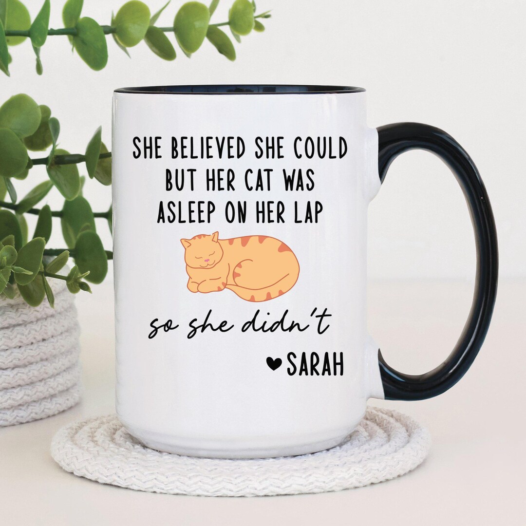 Cat Lover Coffee Mug, Funny Cat Lover Gift, Cat Lover Mug, Gift for Cat ...
