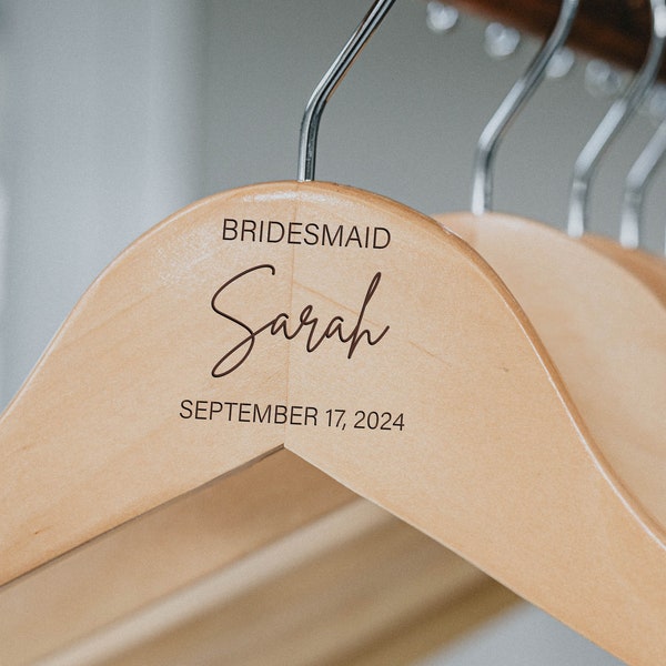 Engraved Hanger - Etsy