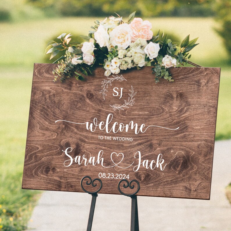 Wedding Welcome Sign, Rustic Wood Wedding Sign, Wood Wedding Sign ... Wedding Welcome Sign, Rustic Wood Wedding Sign, Wood Wedding Sign ...