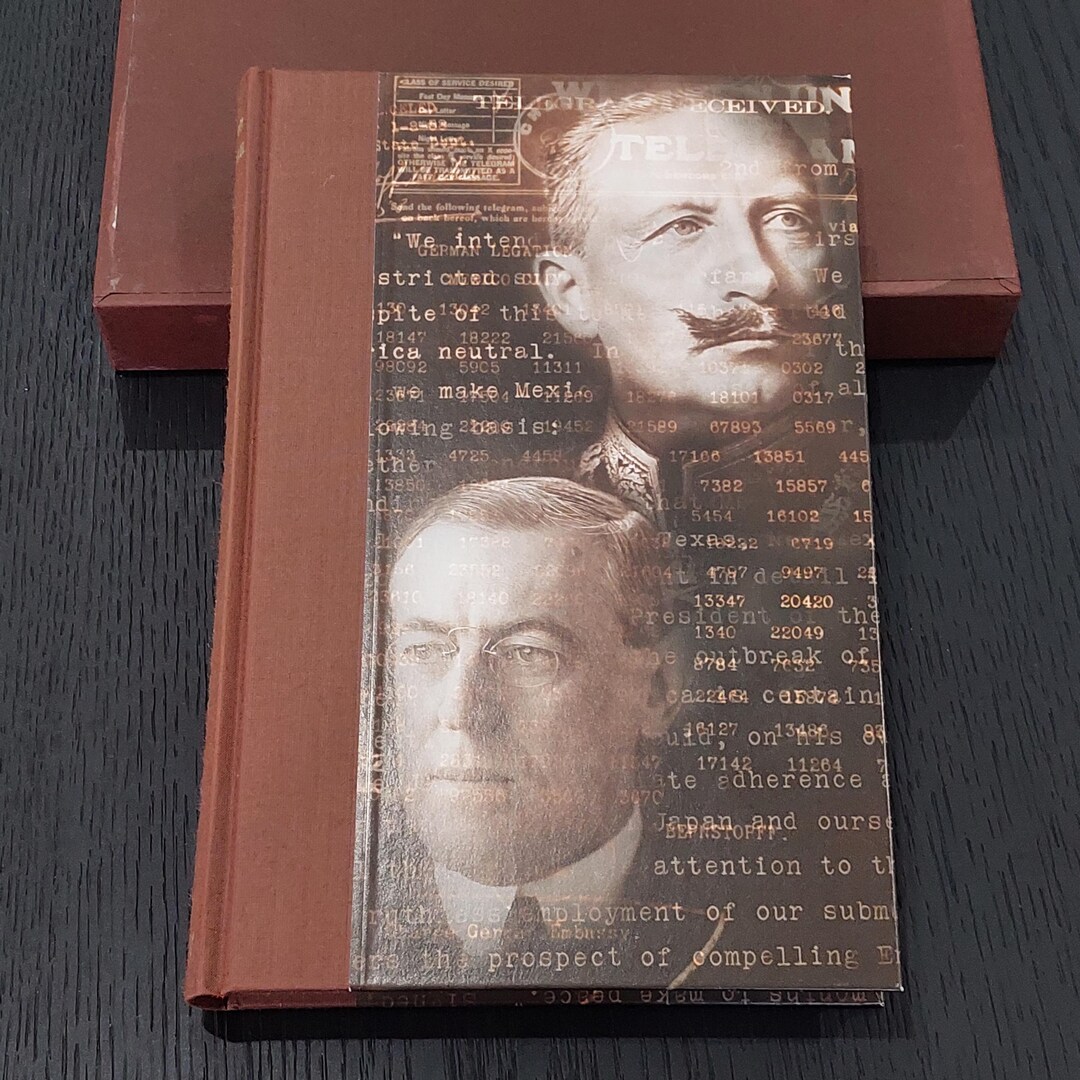Vintage Folio Society 2004 the Zimmermann Telegram by Barbara Tuchman ...