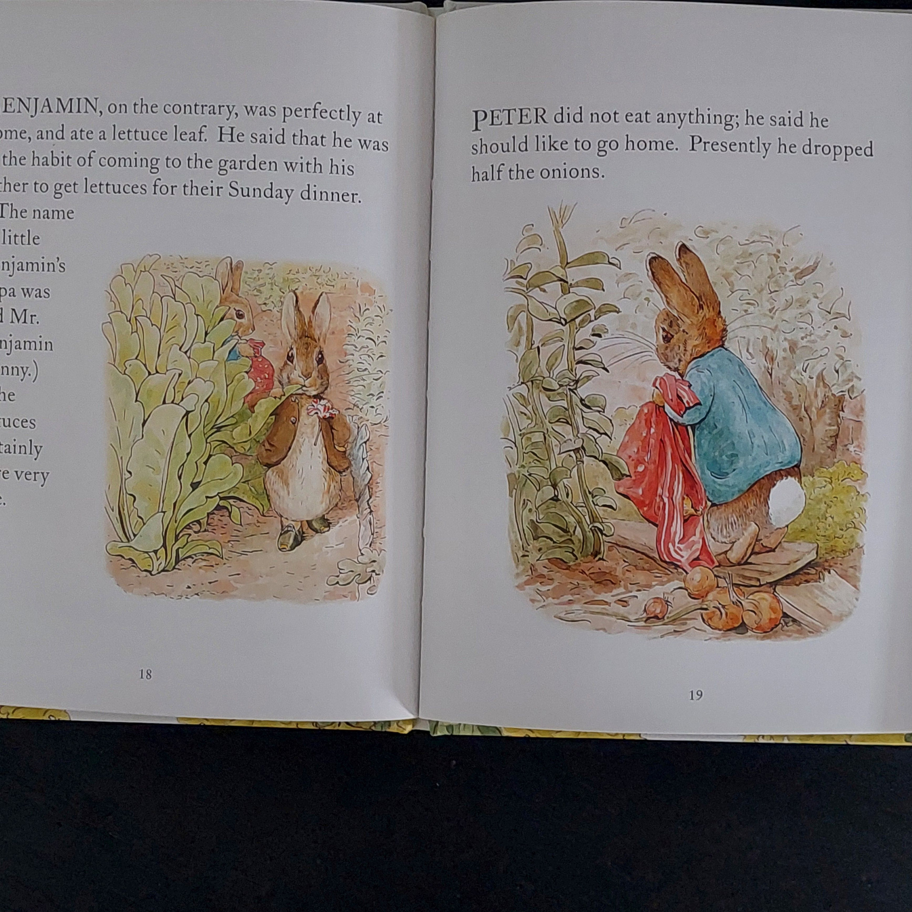 Beatrix Potter, Peter Rabbit, Collection of 4 Hard Cover Books, Vintage ...