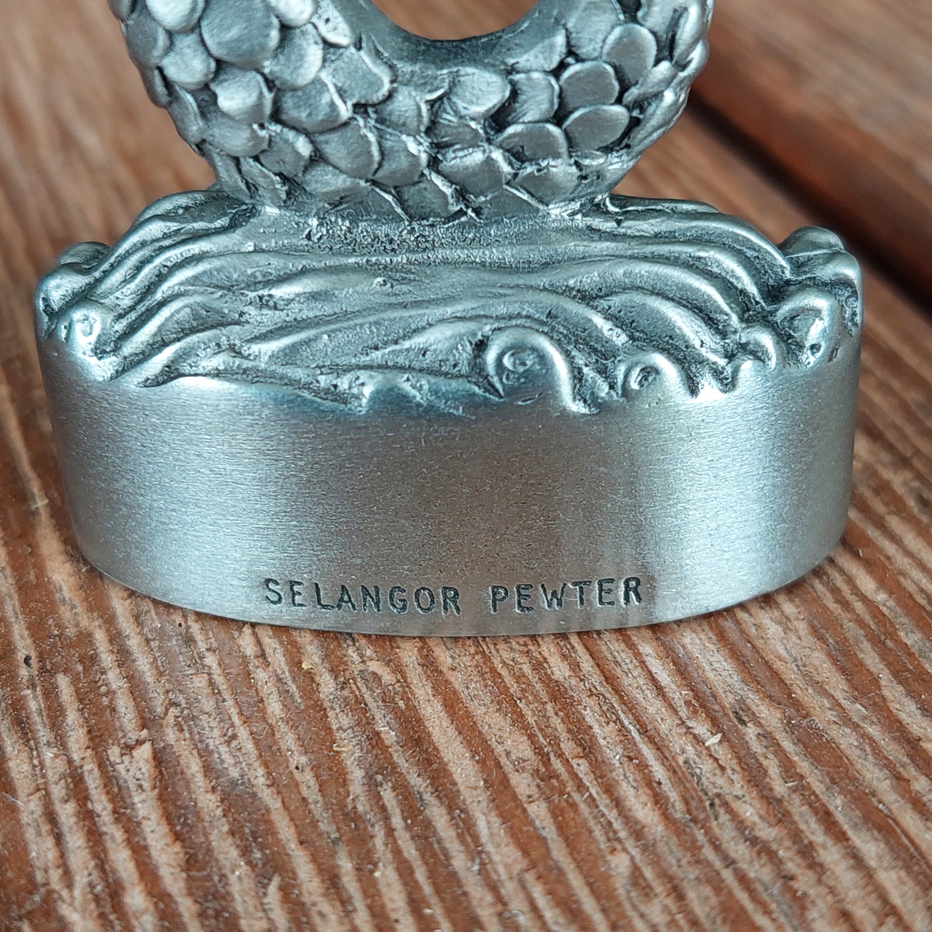 Singapore Merlion by Royal Selangor Pewter, Vintage 1960's, Paper ...