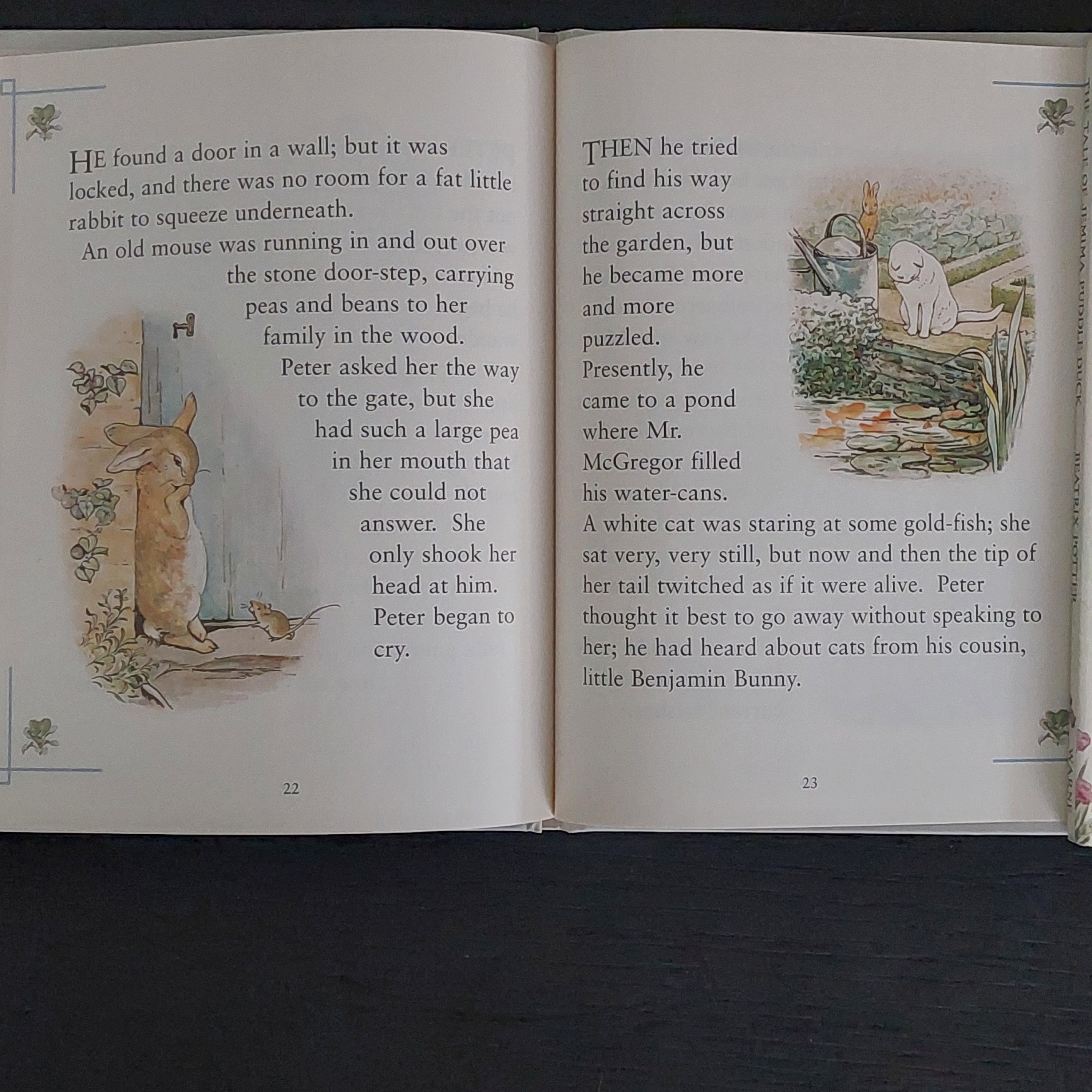 Beatrix Potter, Peter Rabbit, Collection of 4 Hard Cover Books, Vintage ...