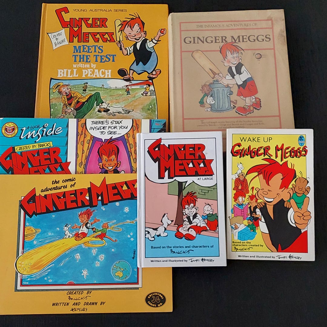 Vintage 70/80/90's Ginger Meggs Children's Books - Etsy