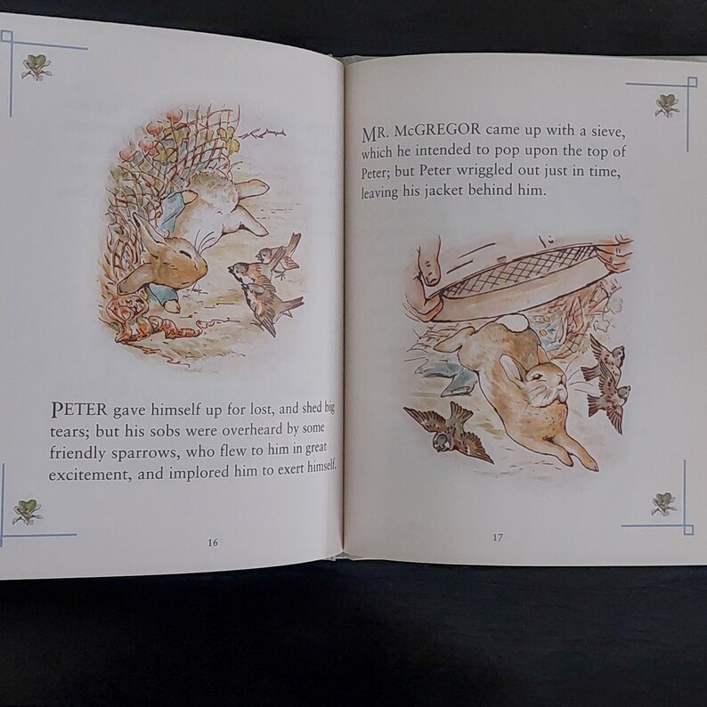 Beatrix Potter, Peter Rabbit, Collection of 4 Hard Cover Books, Vintage ...