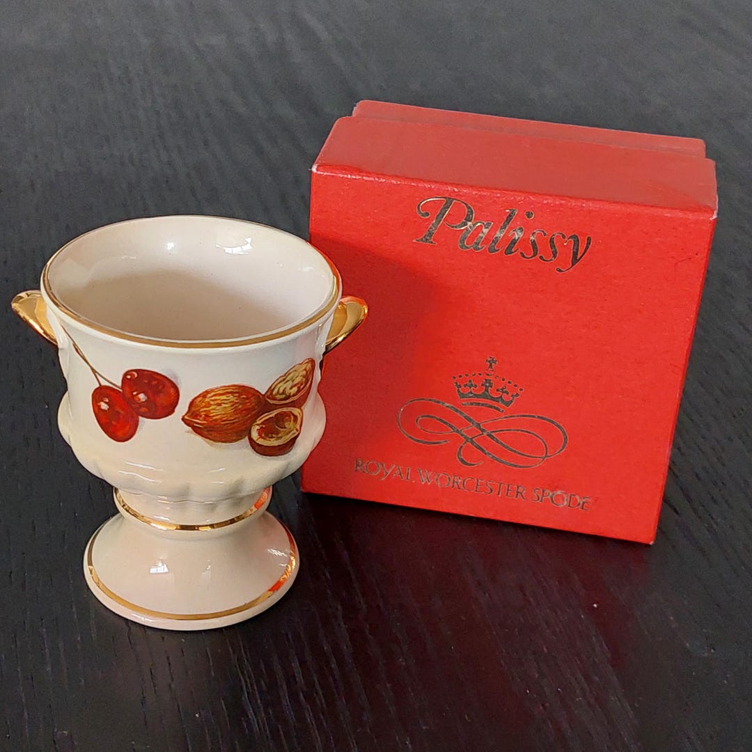 Vintage Egg Cup by Royal Worcester Spode Palissy Fruit Collection - Etsy