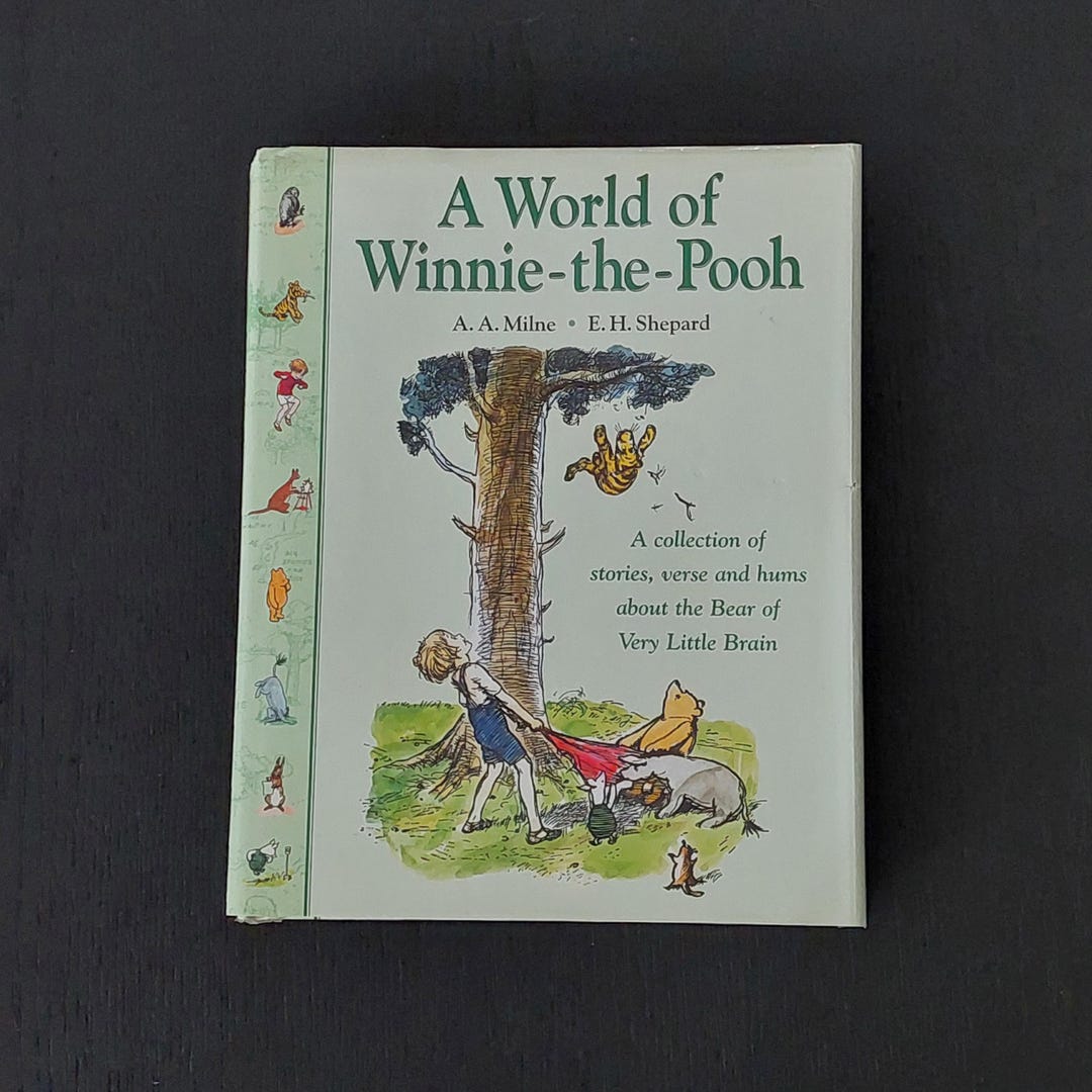 Vintage a World of Winnie the Pooh by AA Milne, Childrens Classic Book ...