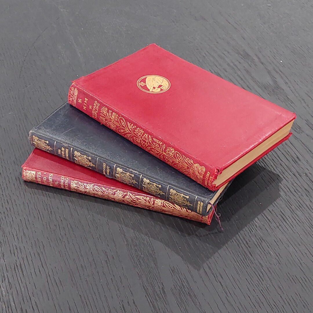 Antique 1920s Book Set: Kipling & Barrie Rare Editions - Etsy
