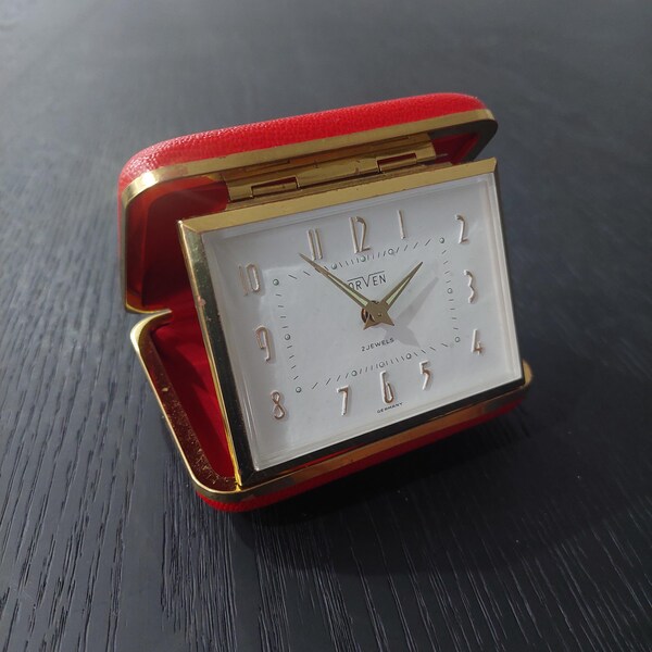 Vintage Travel Clock - Etsy