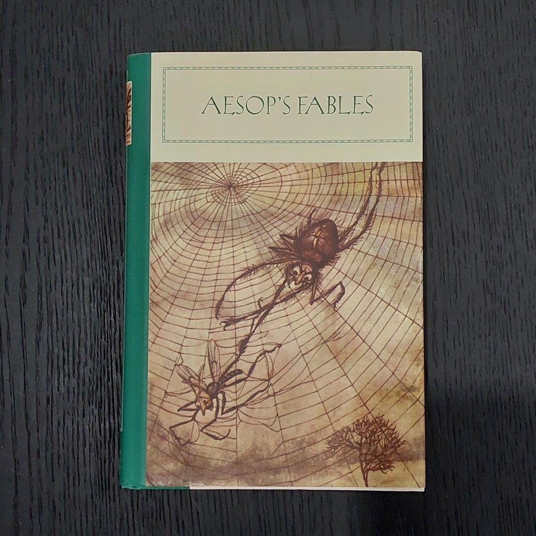 Vintage "aesop's Fables" Illustrations Arthur Rackham, Children's ...