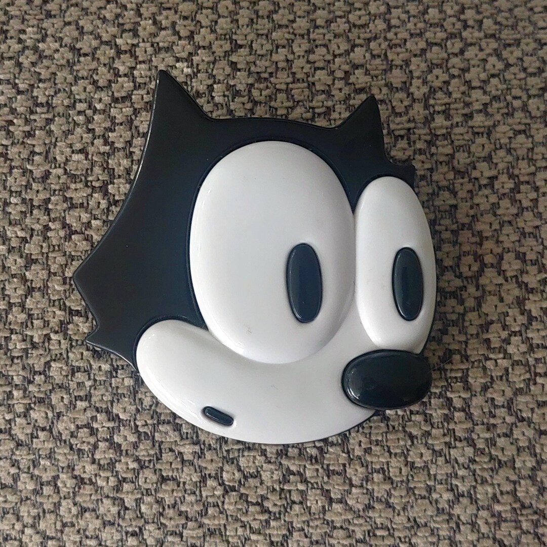 Vintage 1988 Felix the Cat Pin, Felix the Cat Broach, Collectible ...