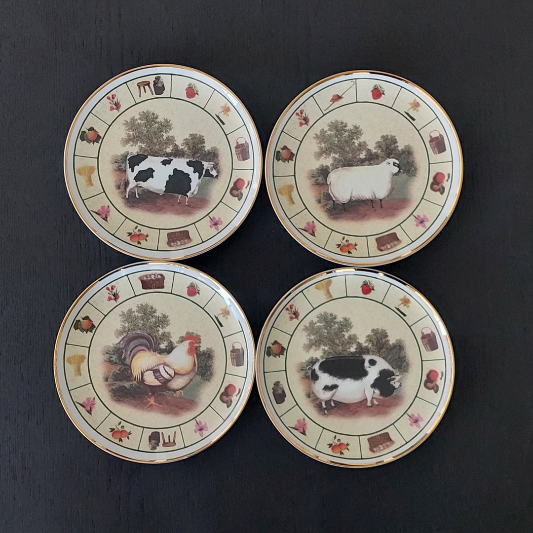 Barnyard Animals Collection by Royal Vale England. Collectible ...