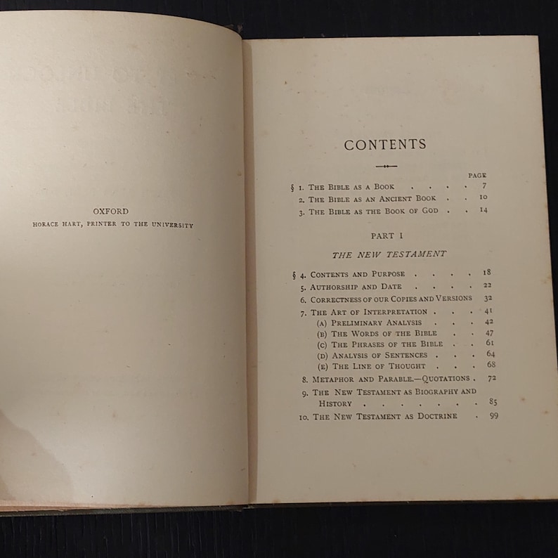 Antique 1901 A Key to Unlock the Bible - Etsy Australia