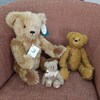 Vintage Limited Edition Collectible Jointed Mohair Bears, Toby Growler ...