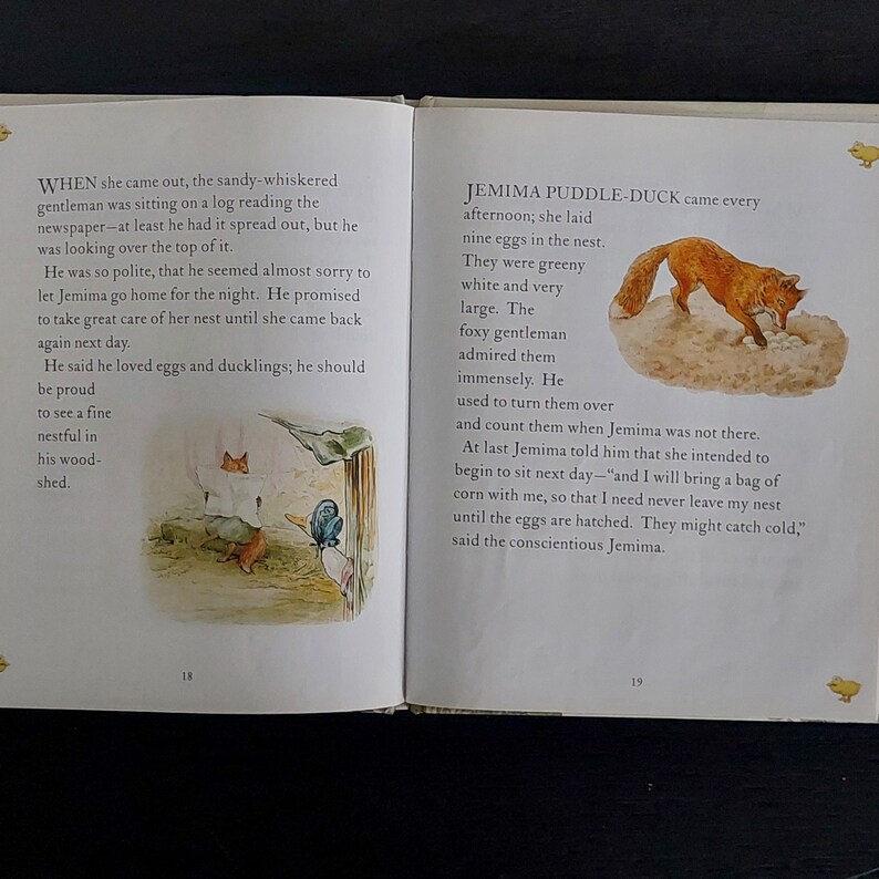 Beatrix Potter, Peter Rabbit, Collection of 4 Hard Cover Books, Vintage ...