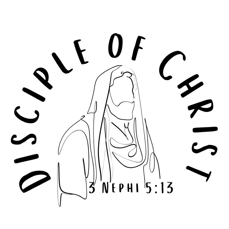 Disciple of Christ 2024 Theme SVG Printable - Etsy