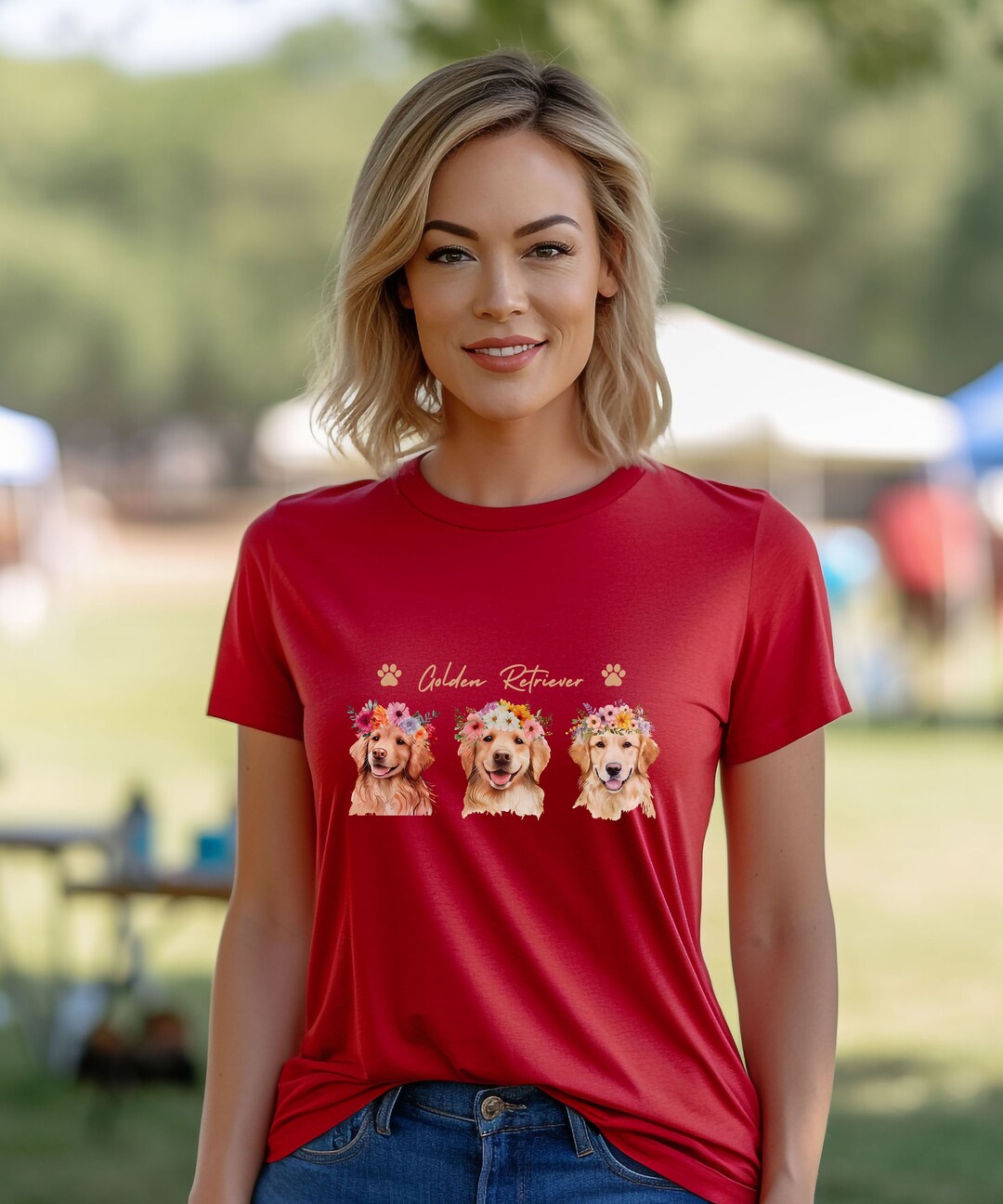 Cute Golden Retriever Tee Dog Lover Shirt Pet Owner Gift - Etsy