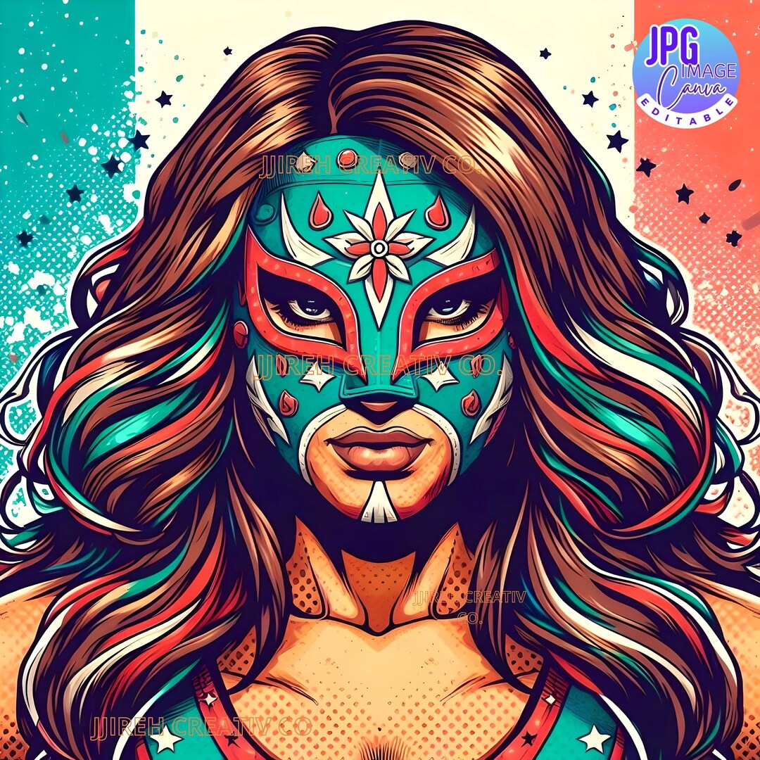 Luchador, Wrestler, Lucha Libre Imagen , Feminist Woman Power, Luchador ...