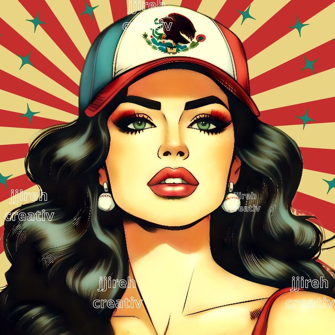 Mexican Power JPG, Latina Image, Mexican Woman Design, Latina Proud ...