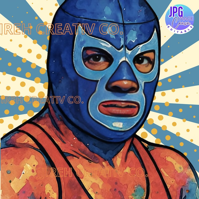 Luchador Blue Demon, Wrestler, Lucha Libre Imagen , Mascara Luchador ...