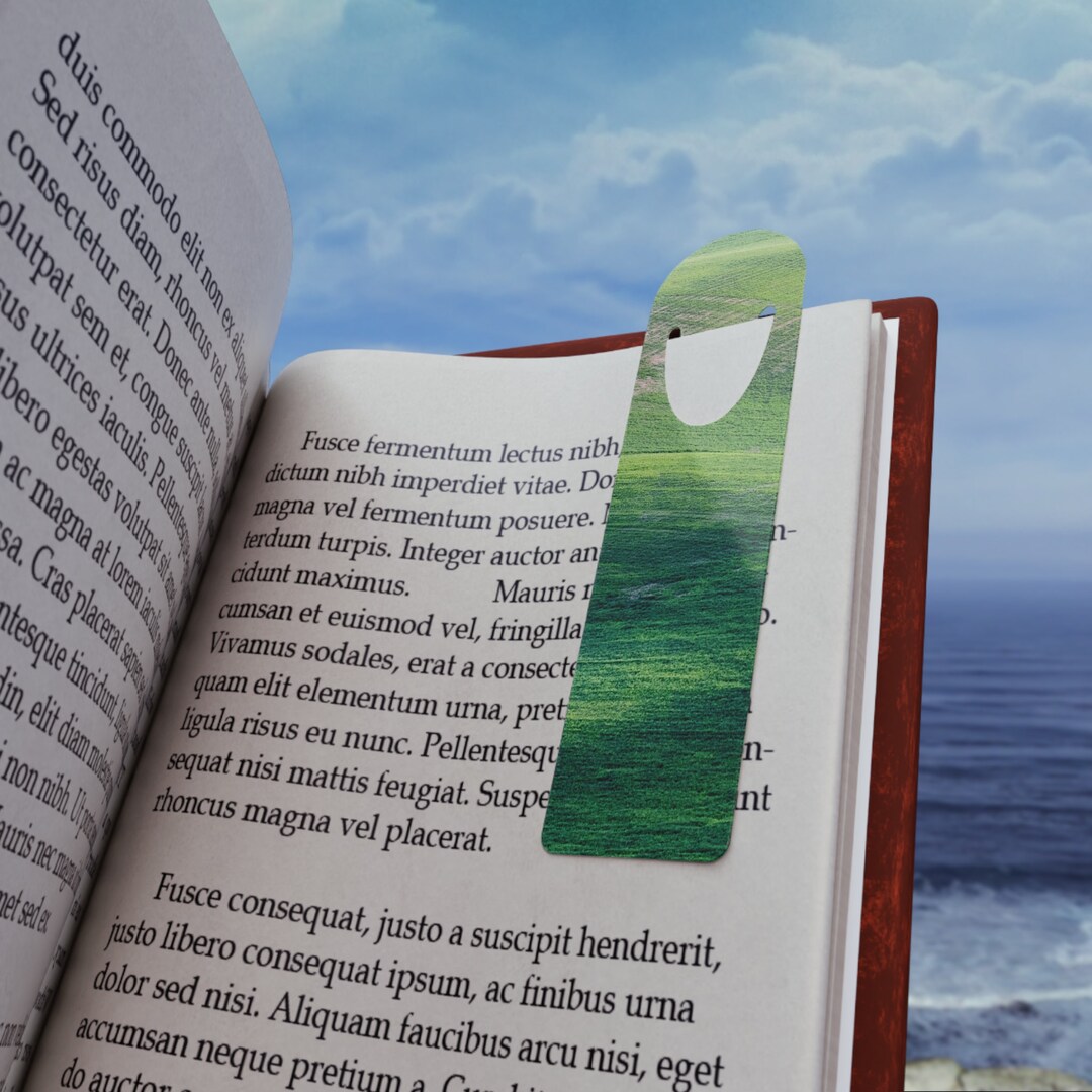 Green Tone Bookmark, Green Abstract Bookmark, Sea Water Bookmark, Ocean ...