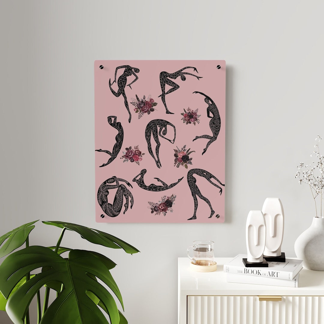 Contortionist Dancing Wall Art, Female Dancing Picture, Dancing Female ...
