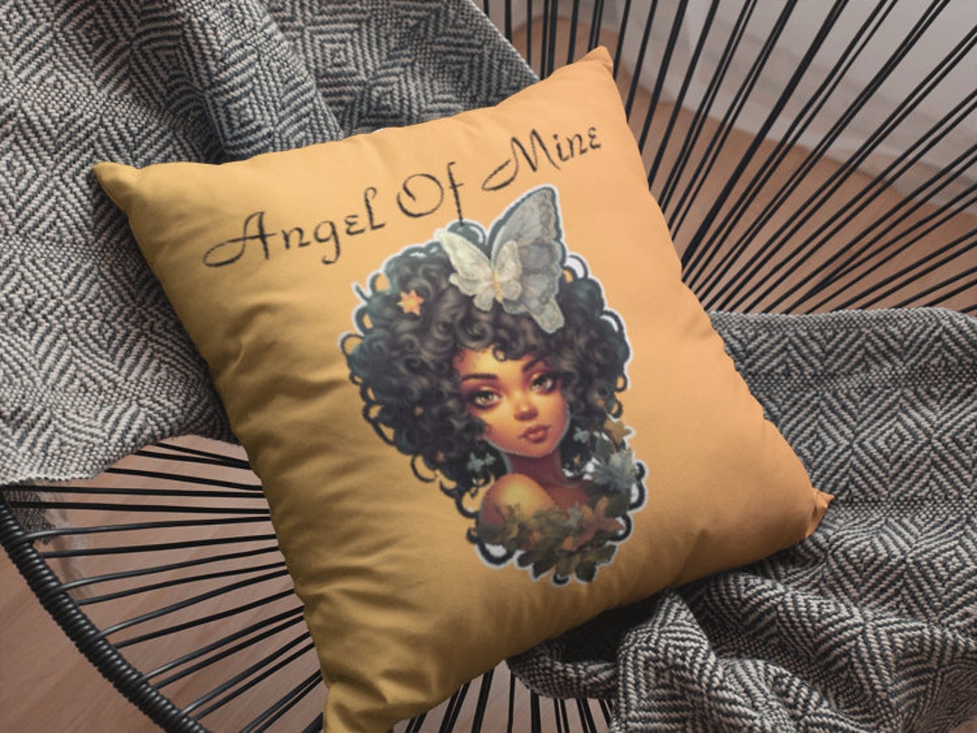 Guardian Angel Pillow, Angel Decorative Pillow, Christmas Angel Pillow ...