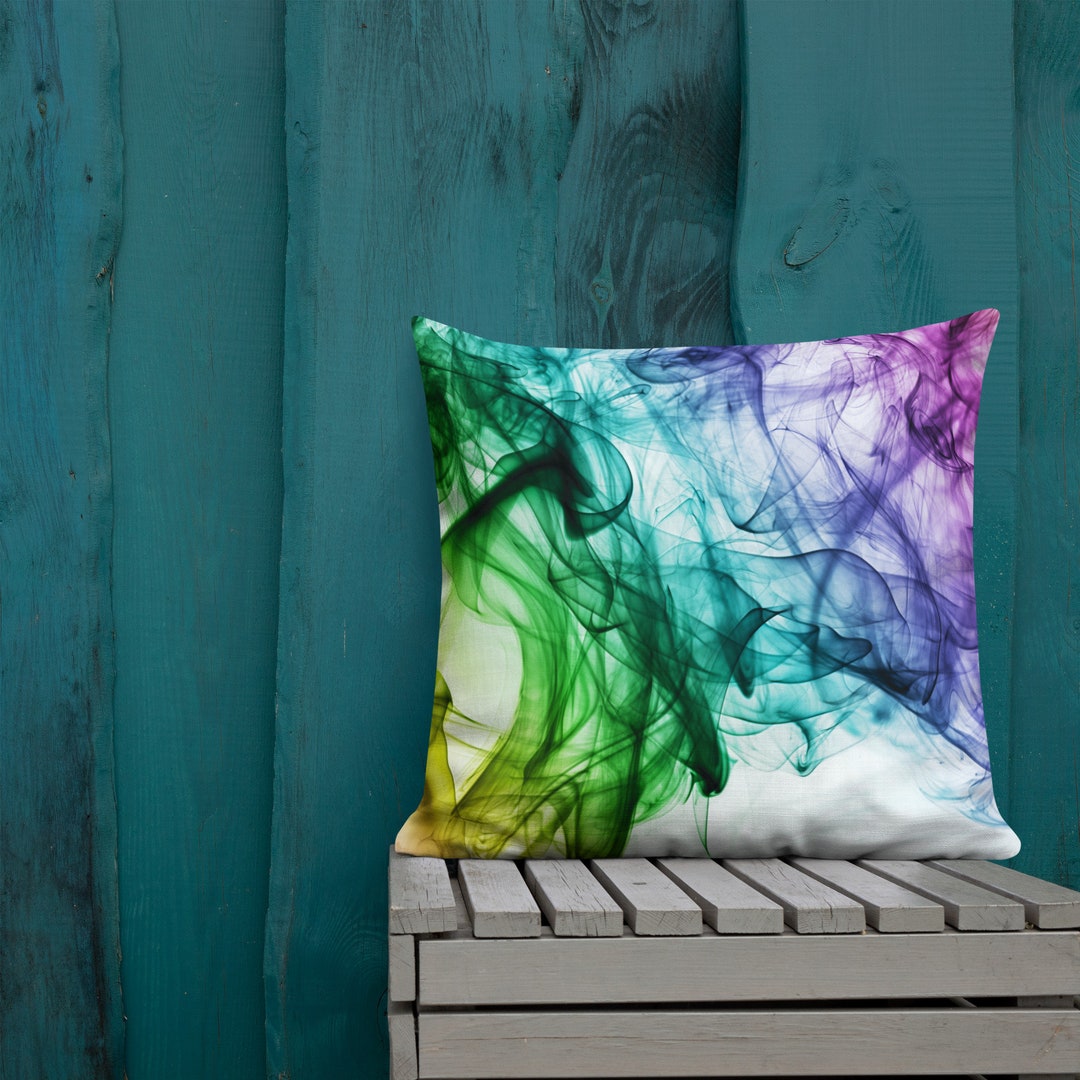 Premium Pillow With Squiggly Design - Etsy