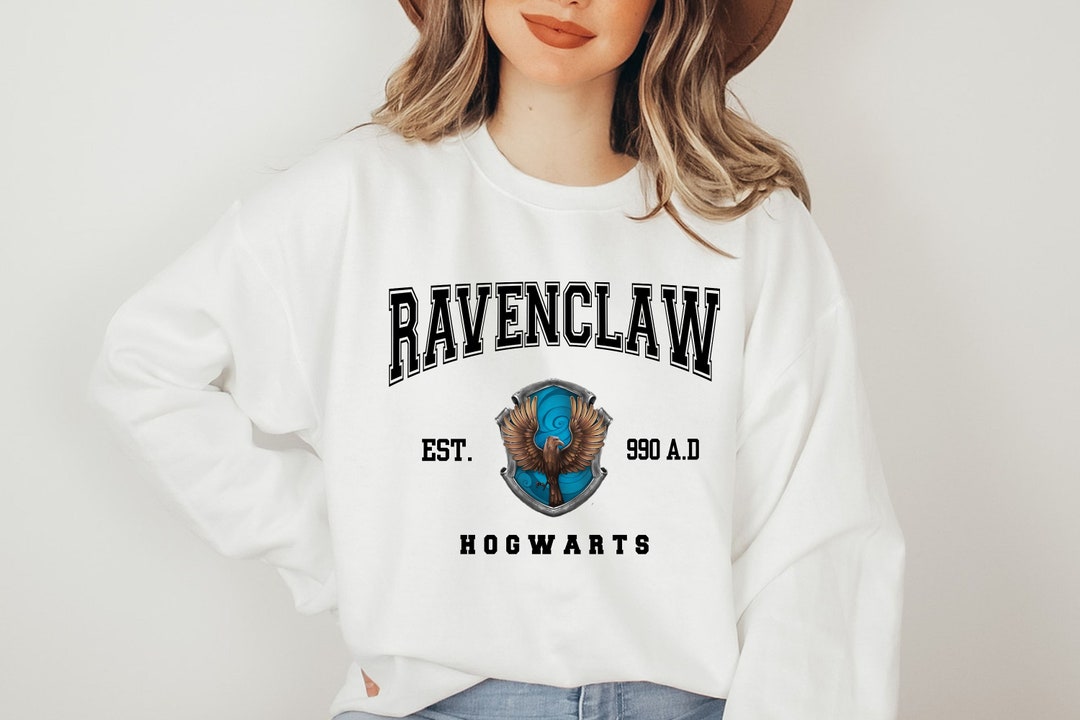 Ravenclaw Sweatshirt, Ravenclaw HP Shirt, Ravenclaw Shirt, Hogwarts ...