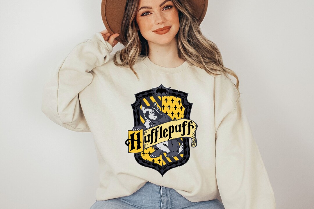 Hufflepuff Sweat, Hufflepuff Shirt, HP Shirt, Hufflepuff Sweatshirt ...