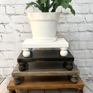Wood Table Riser, Rustic Riser, Distressed Wood, Farmhouse Vintage ...