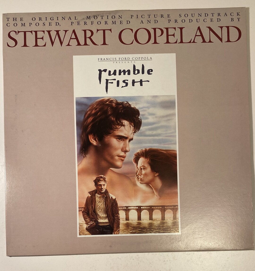 Stewart Copeland Rumble Fish original Motion Picture Soundtrack 1983 ...