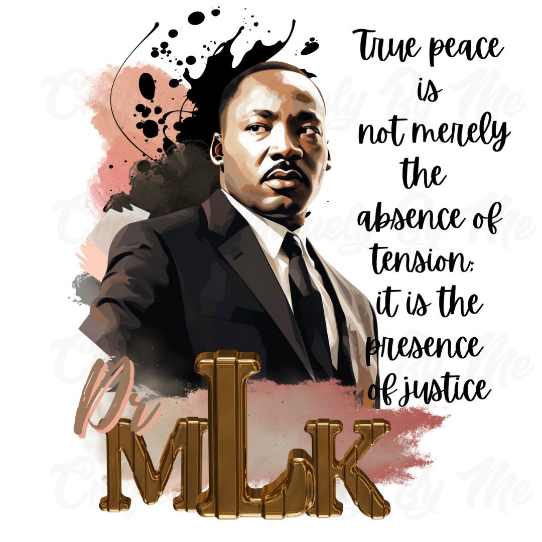 Martin Luther King Jr. Png, MLK, Instant Download, Black History PNG ...