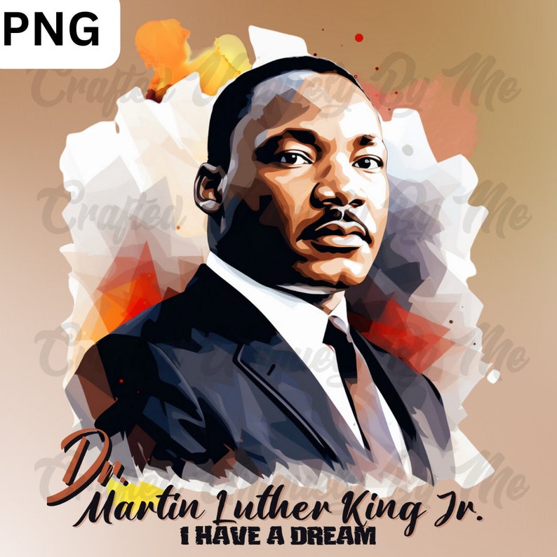 Black History Png, MLK Png, MLK Jr. Art, Martin Luther King Jr ...