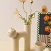 Cute Cat Vase Cathead H-shaped Tube Vase Flower Arrangement Hydroponics ...